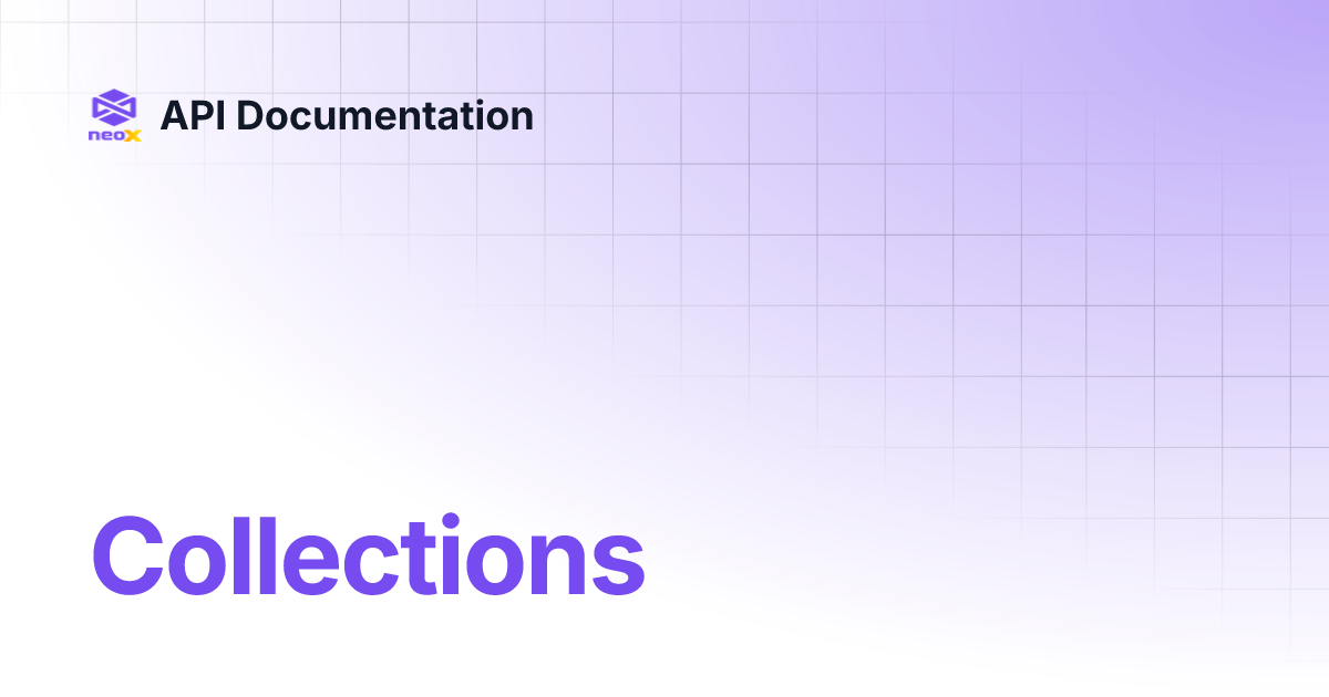 Collections | API Documentation